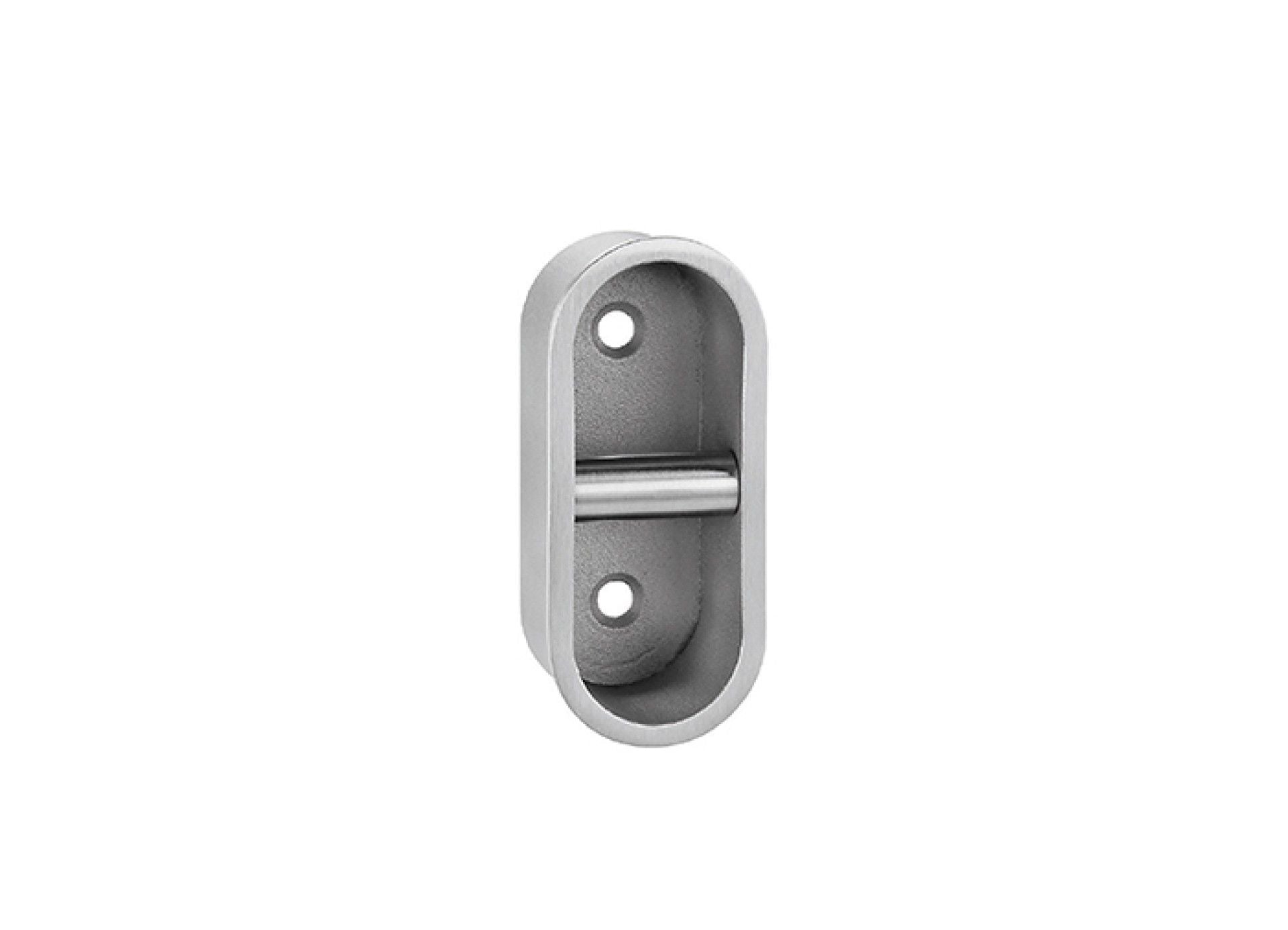 JNF Satin Stainless Steel Oval Finger Edge Pull | ITFITZ – itfitz