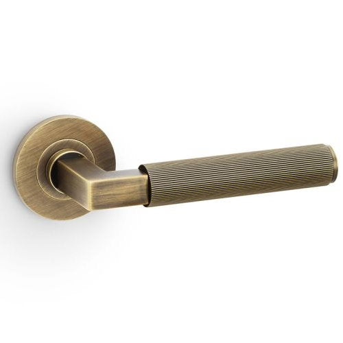 Alexander and Wilks AW202 Hurricane Reeded Lever Handle | ITFITZ – itfitz