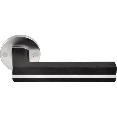 Formani Two by Piet Boon PBL22 Stainless Steel Oak Lever handle set ...