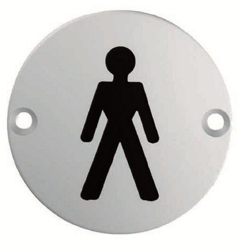 Arkitur Stainless Steel 76mm Circular Male Symbol Disc – itfitz